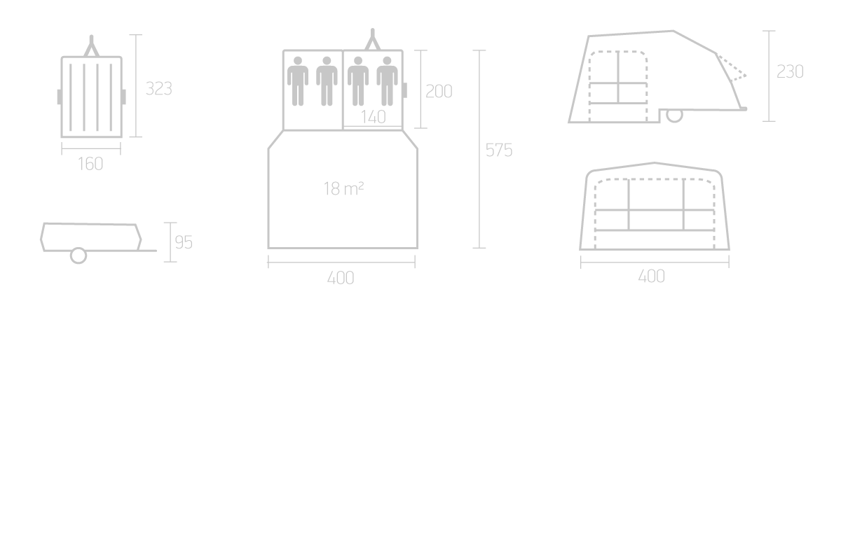 Prøv Camp-let Earth konfigurator & prisberegner